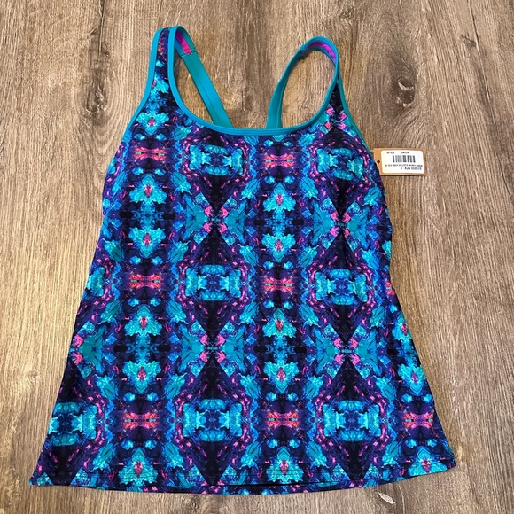 Title nine | Swim | Title Nine Blue Electric Koolaid More Tankini Swim ...